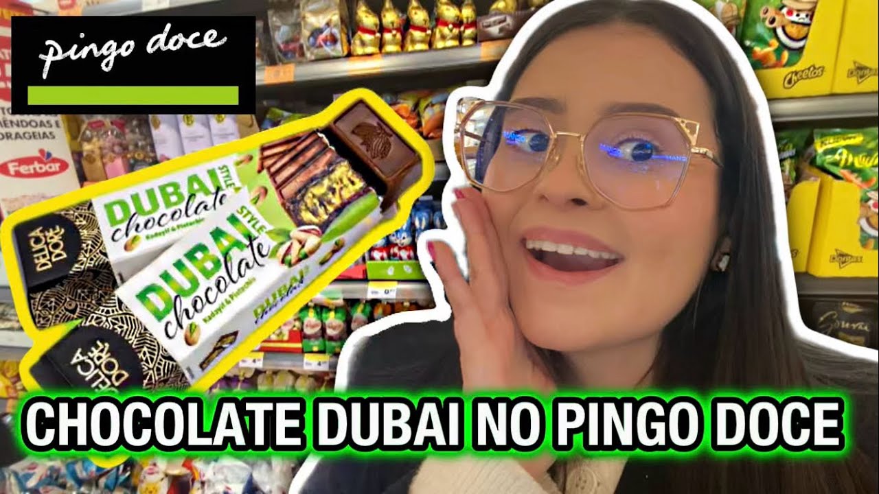 CHOCOLATE DUBAI PINGO DOCE | Valeu a Pena a Procura? - YouTube