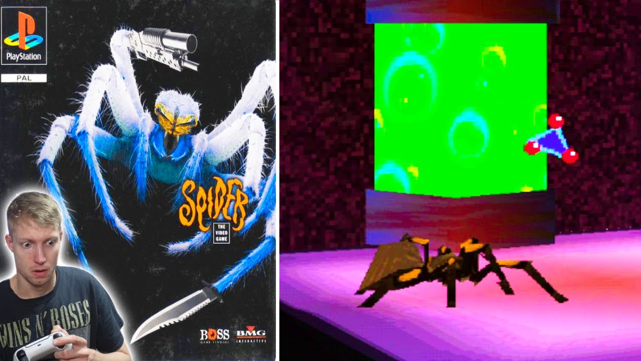 2,5-D-Plattformspiel 🕷️ Spider - The Video Game 🕹️ (PS1) Gameplay ...