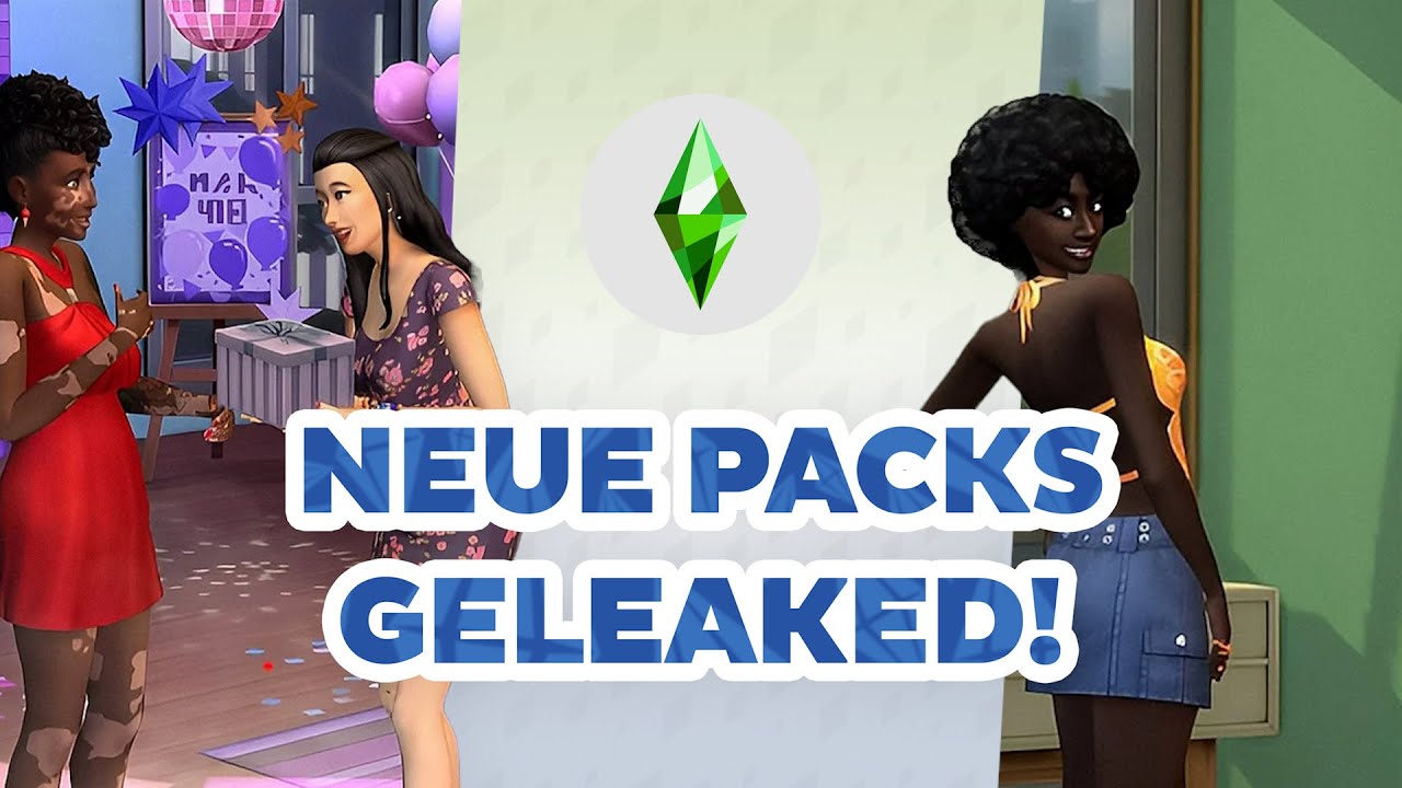 GROßER Sims 4-Leak: neue Packs geleaked! | Short-News - YouTube