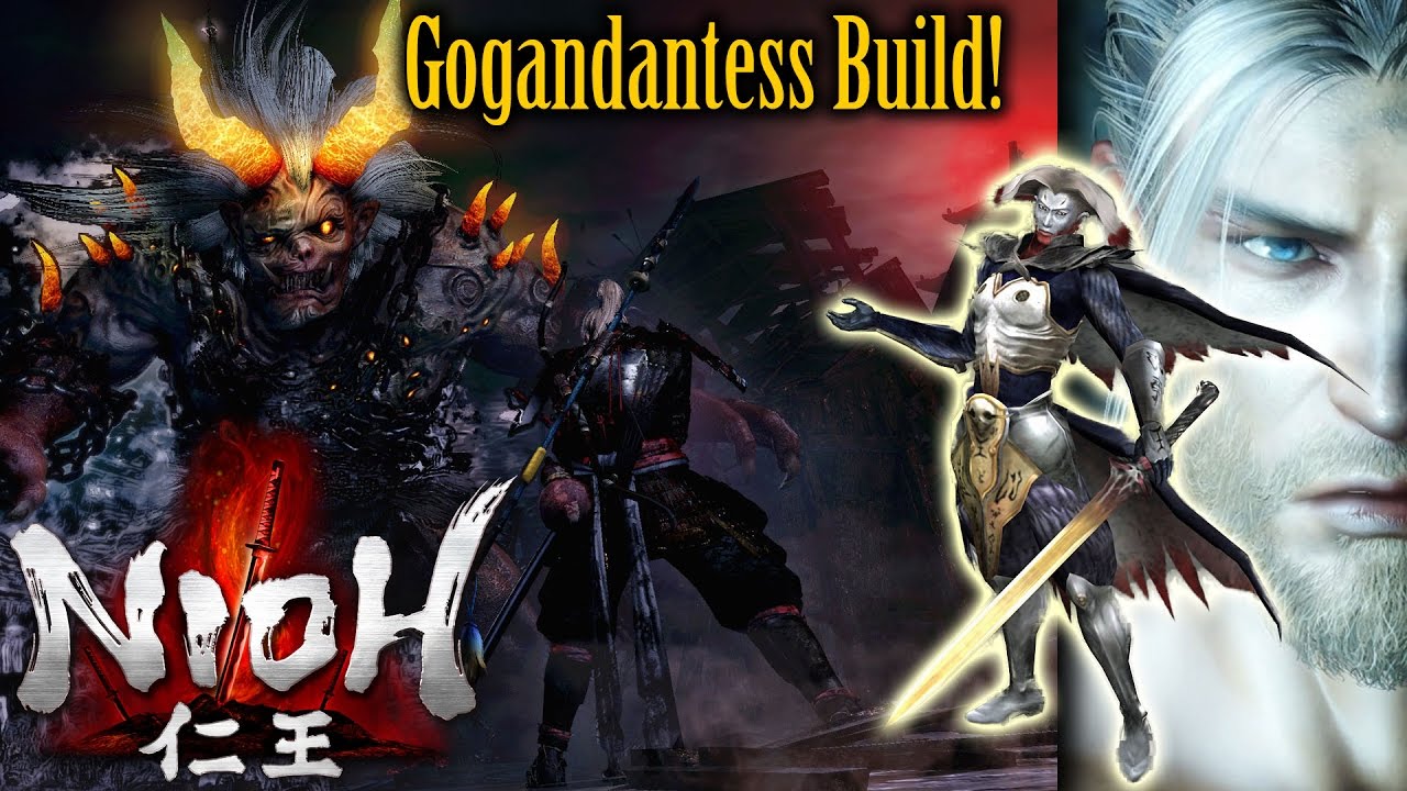 Nioh (v1.06+): The Strongest Sword Build, Gogandantess! - YouTube