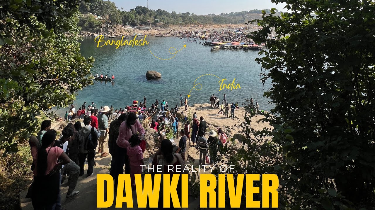 Dawki River In Oct, Nov & Dec 2025 | Mawlynnong The Cleanest Village Of ...