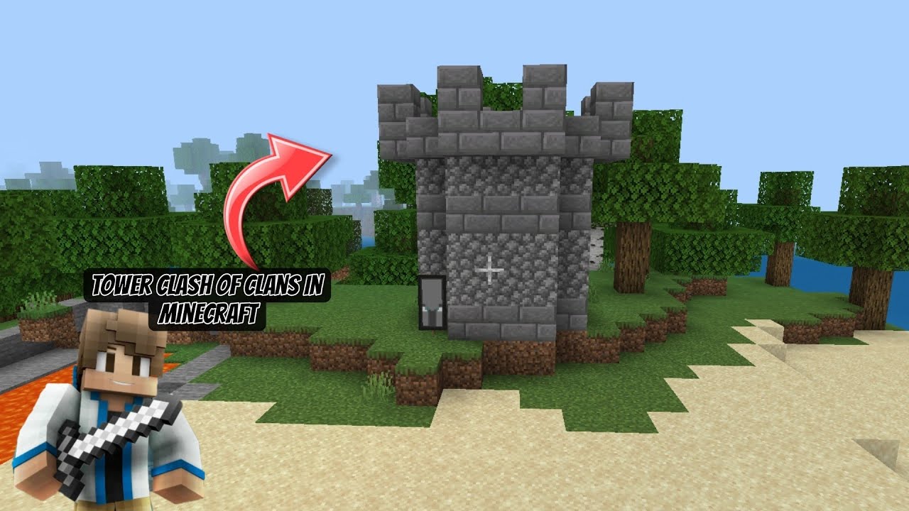 minecraft| How to build Archer tower - YouTube