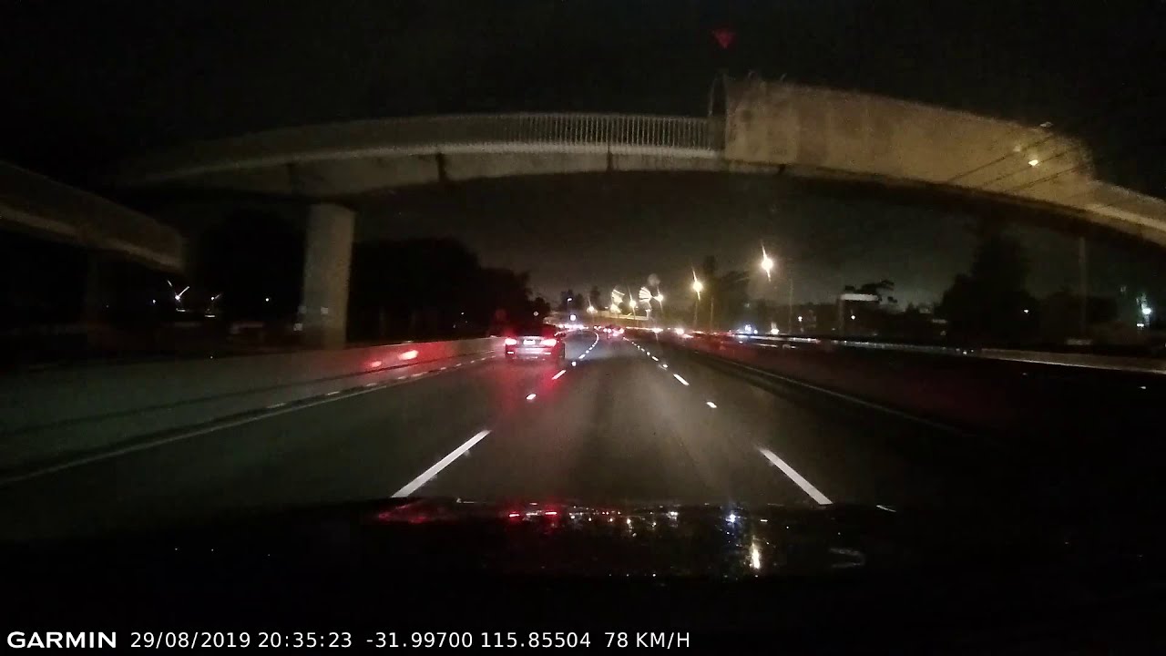 Cold Applied Plastic Pavement Marking Kwinana Freeway 20190829-1 - YouTube