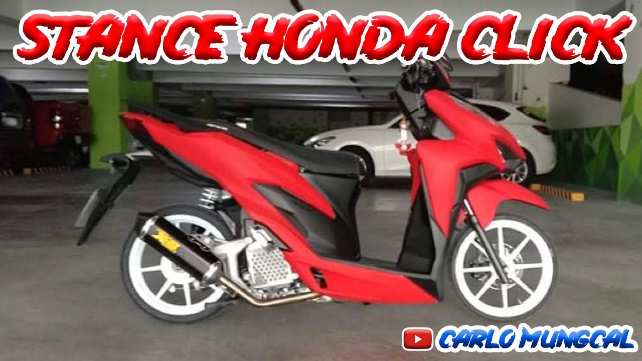 Stance Honda Click by Pierce! - YouTube