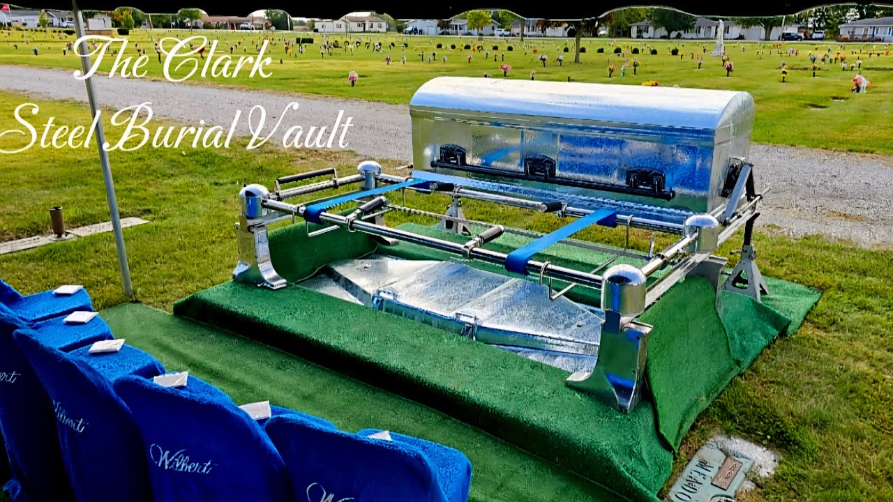 The Clark Steel Burial Vault - YouTube