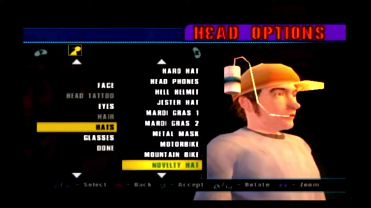 THUG 2 Creating a Character - YouTube