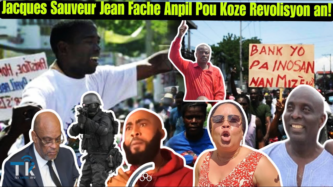 Jacques Sauveur Jean Fache Nan Kesyon Revolisyon an,Yon polisye Pale ...