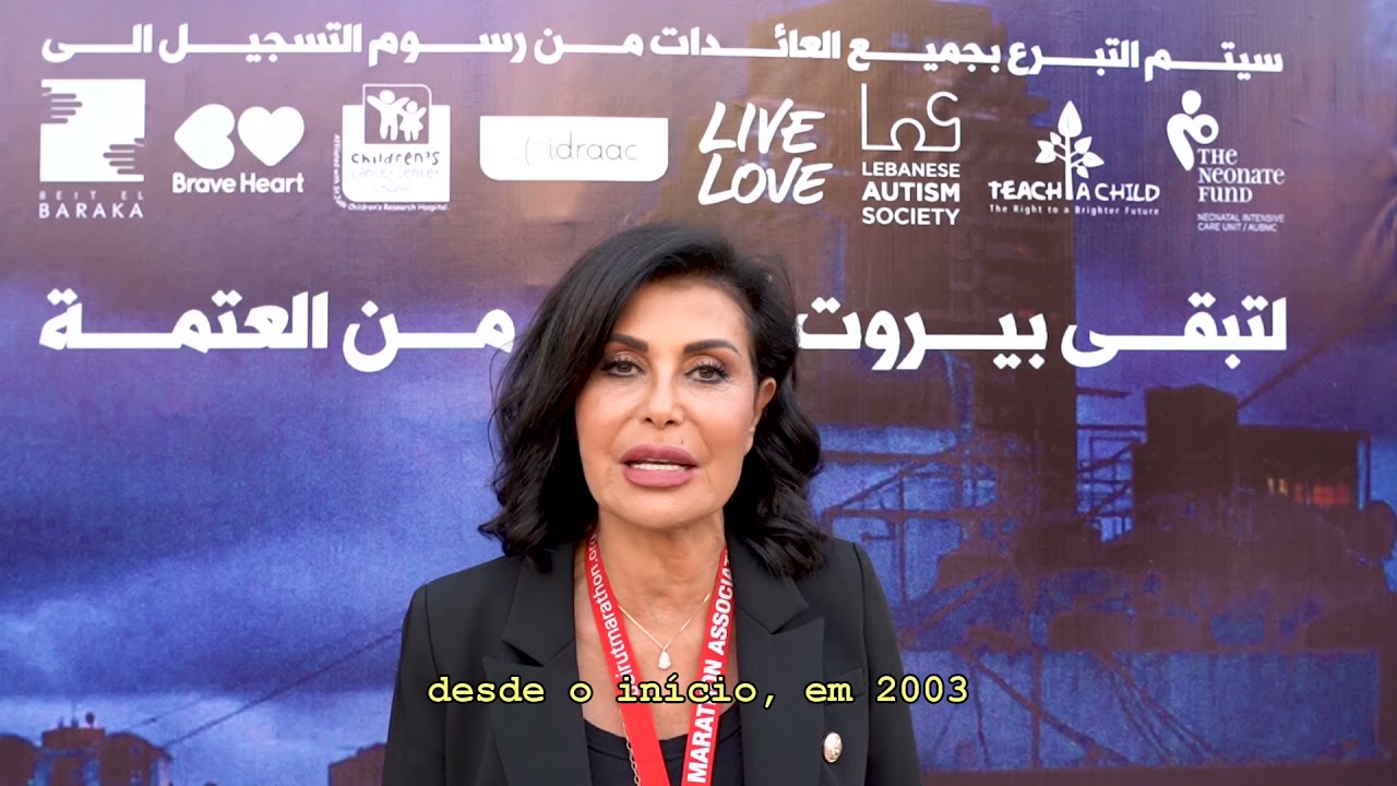 May El Khalil - Maratona de Beirute 2021 - YouTube