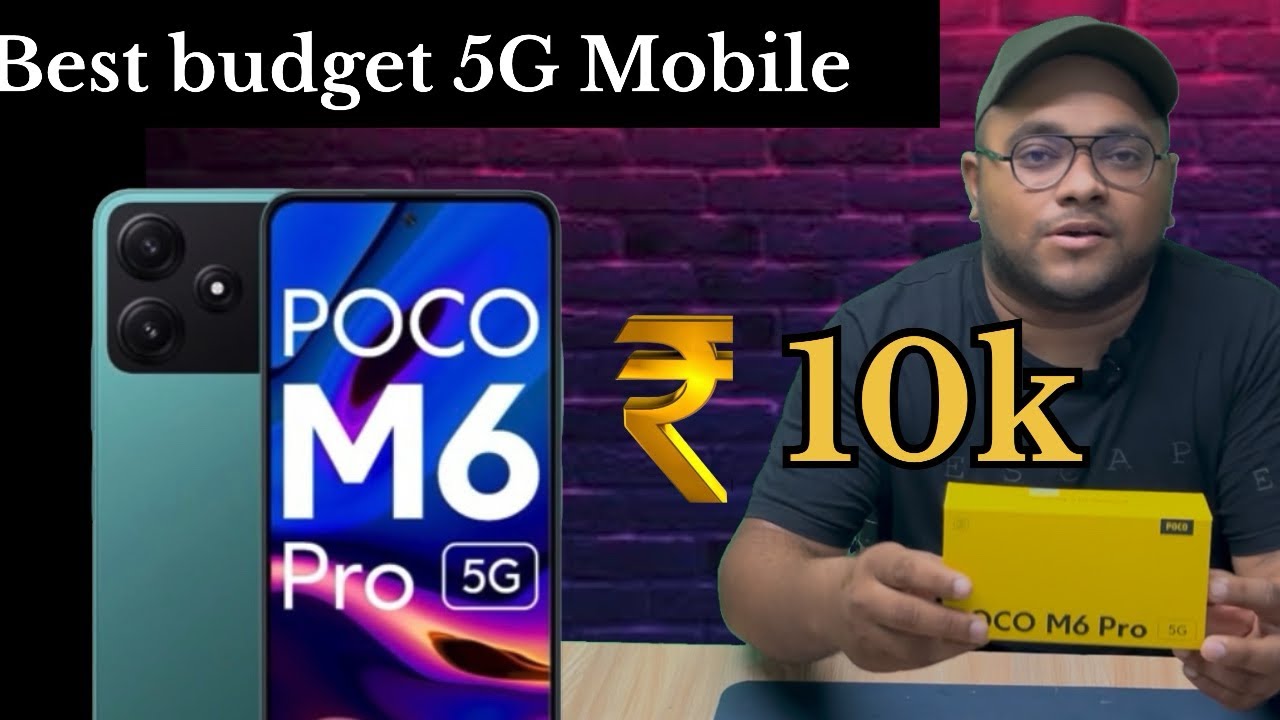 poco m6 pro 5g unboxing | poco m6 pro 5g review | top 5g phones under ...