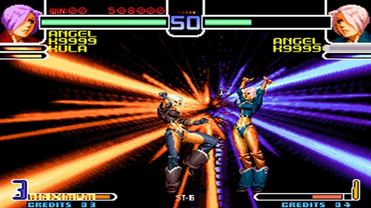 [TAS] KOF 2002 - Angel - YouTube