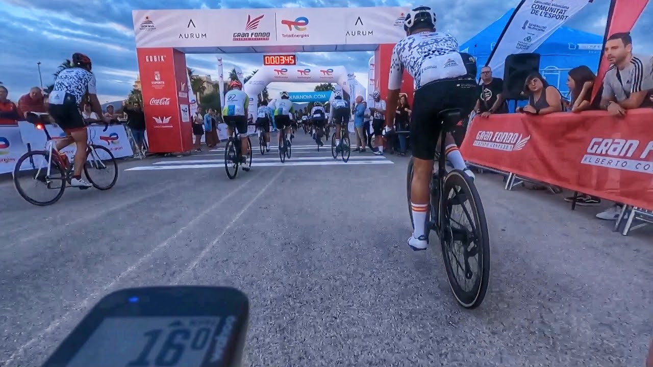 Grand Fondo Alberto Contador 2022 Scene 1 - YouTube
