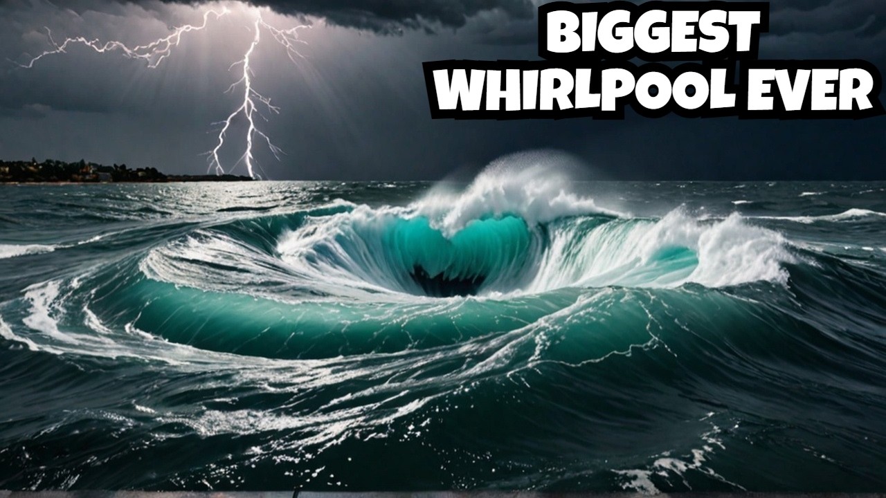 Inside the World's Biggest Whirlpool: A Terrifying Look - YouTube