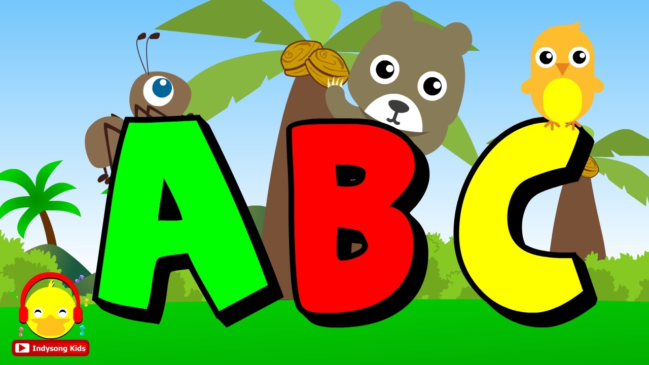 เพลงABC song อ่านเอบีซีพร้อมสัตว์น่ารักๆ ABC Alphabet song ♫ เพลงเด็ก ...