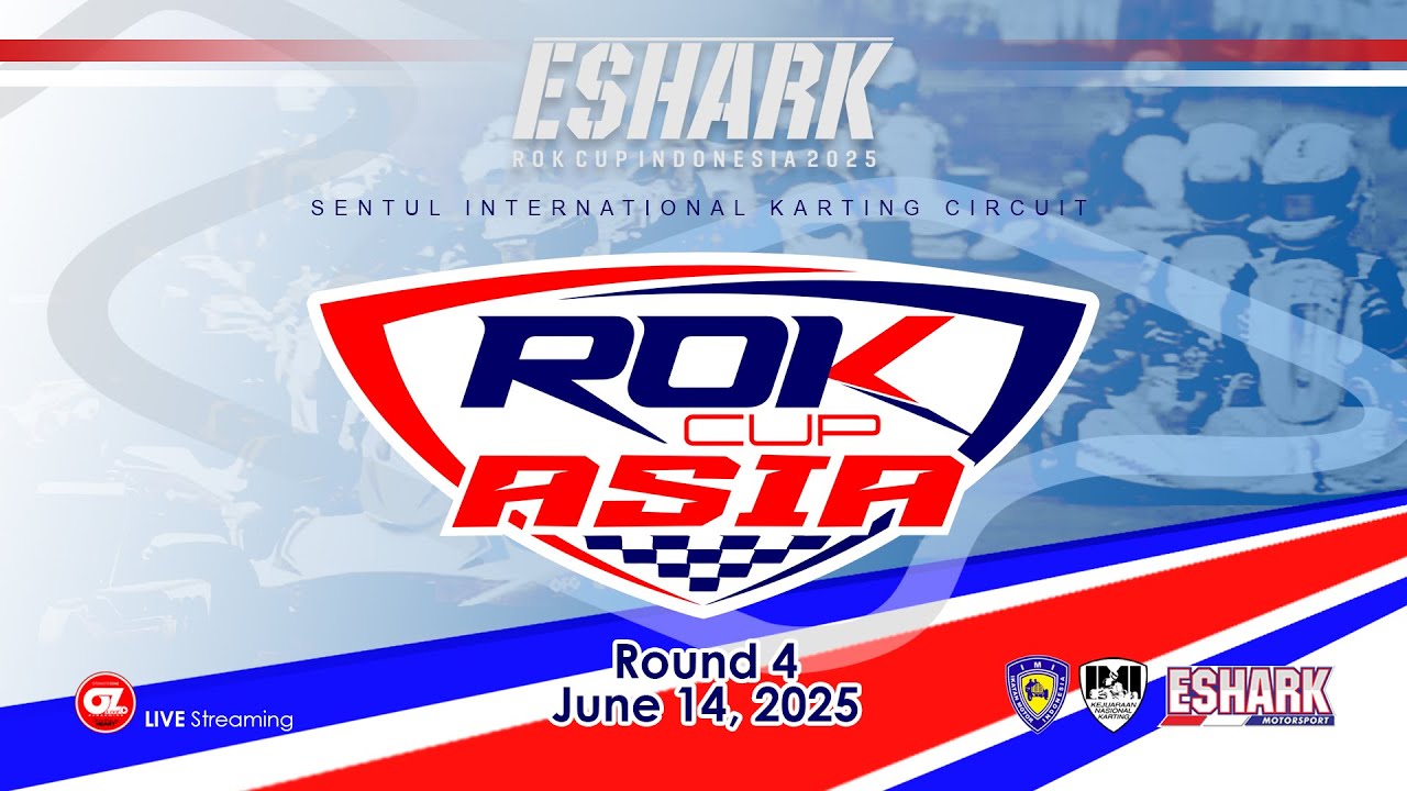 📡 Live Day 1 | ESHARK ROK CUP ASIA ROUND 4 | Sentul International ...