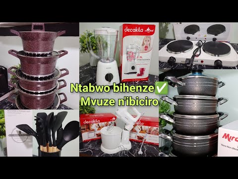 Part1: ibikoresho byo mugikoni birenga 15 nshuruza n'ibiciro byabyo✅