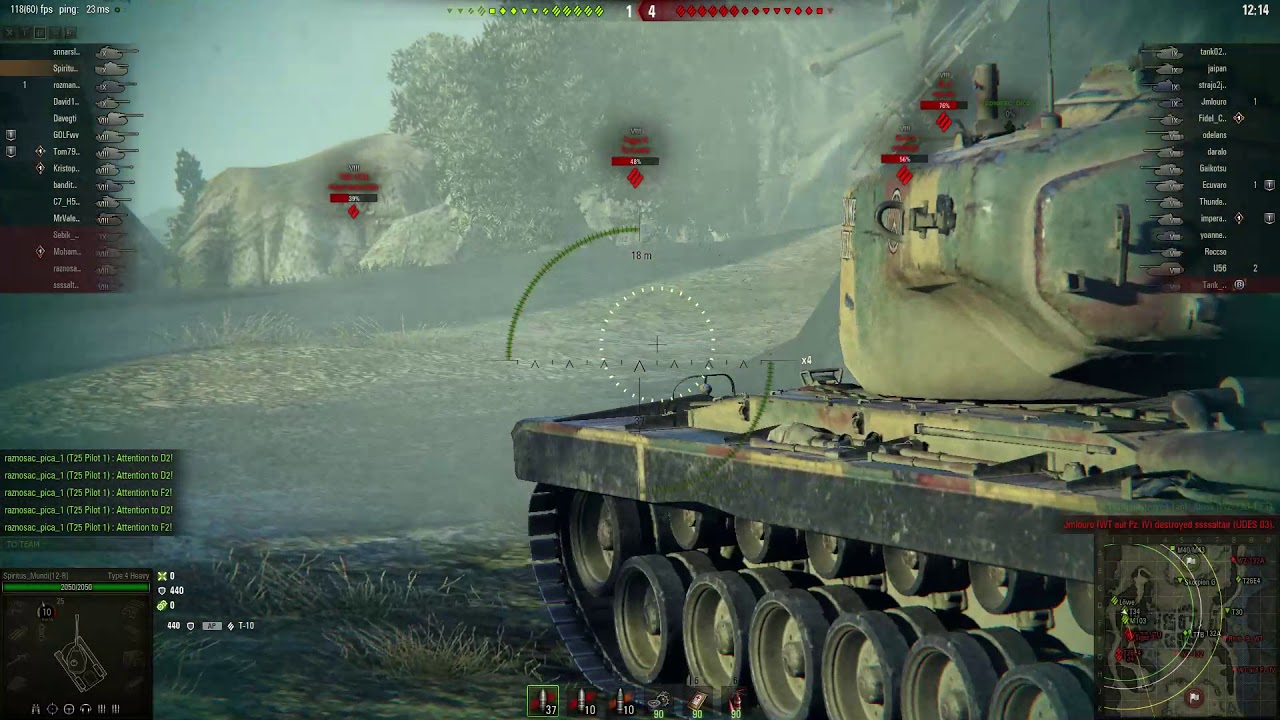 World of Tanks: Tier IX Type 4 heavy tank - YouTube
