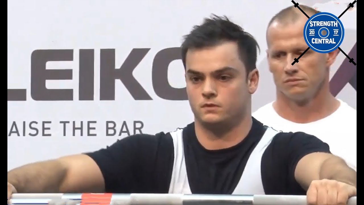Timothy Monigatti - 2nd Place 83 kg Jr - IPF Worlds 2019 - 732.5 kg ...
