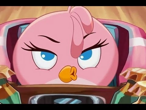 Drawing Angry Birds Go! pink - YouTube