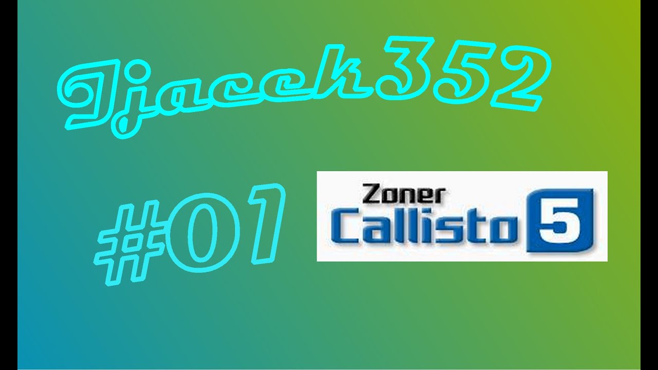 Programy které používám - E01 - Zoner Callisto 5 - Ijáček352 - YouTube