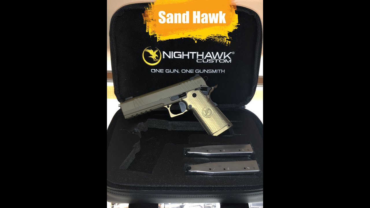 Sand Hawk by Nighthawk Custom:First shots and disassembly - YouTube