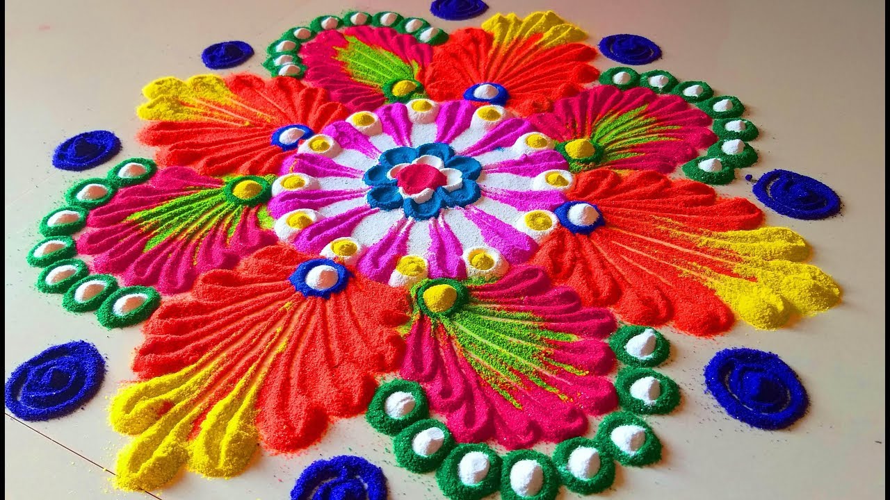 Makar Sankranti Special Rangoli Designs 2019 || Pongal Kolam Design ...