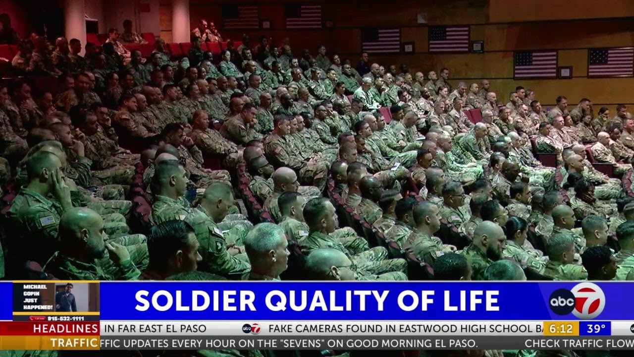 Army SGM Michael J. Perry III pays special visit to Fort Bliss - YouTube