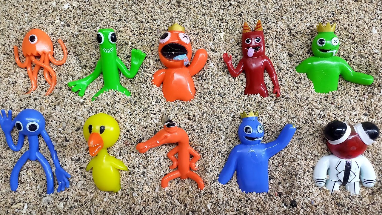 RAINBOW FRIENDS,BLUE FRIEND,GREEN FRIEND,ORANGE FRIEND,RED FRIEND,PINK ...