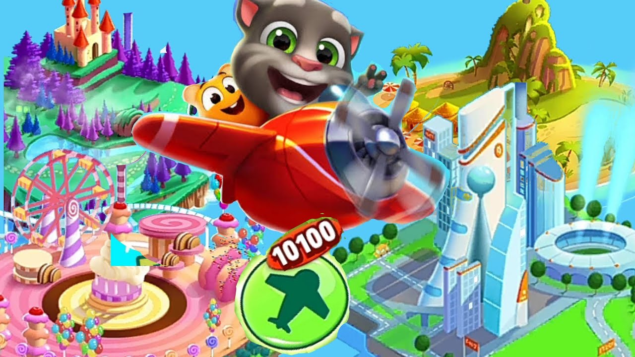All Islands - My Talking Tom 2 - GAMEPLAY 4U - YouTube