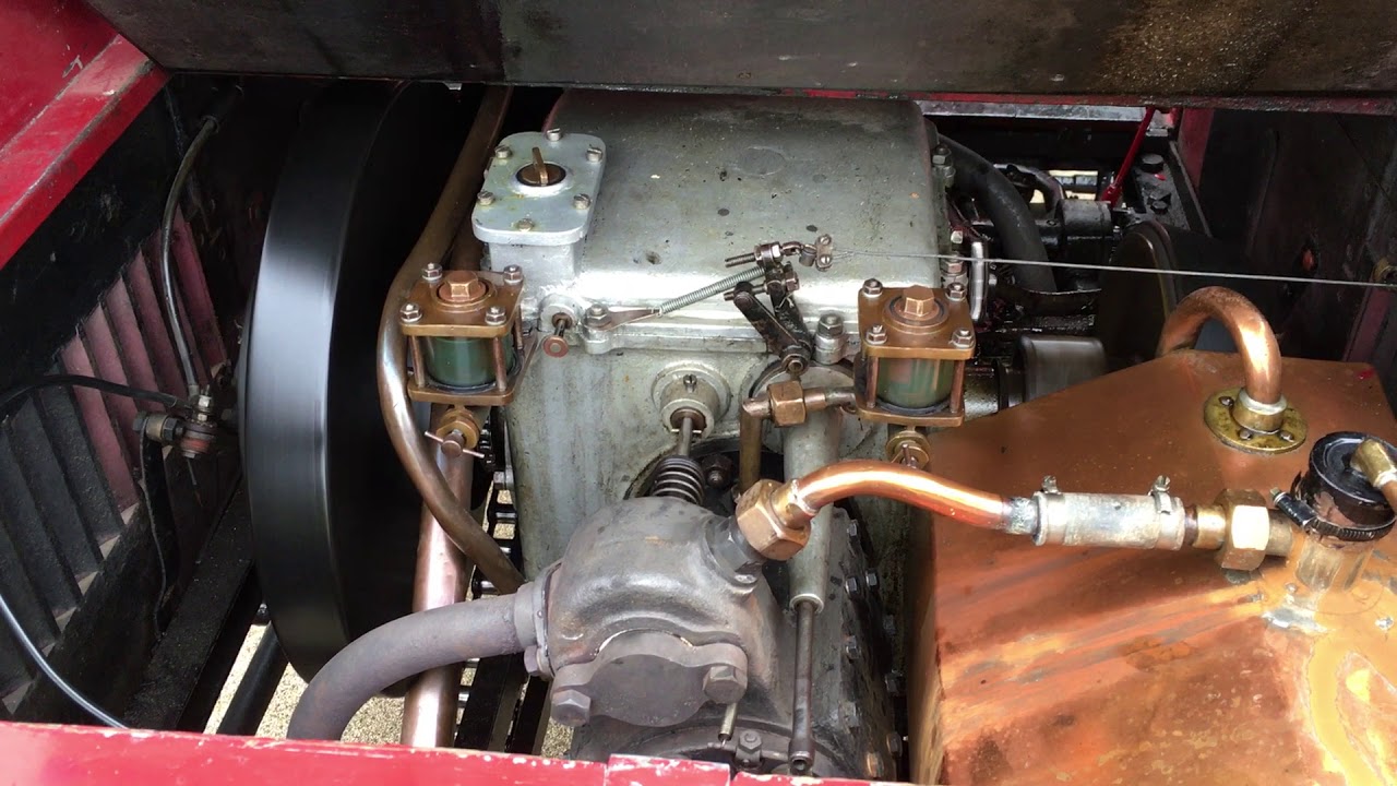 1902 Albion A1 Dog-cart engine - YouTube