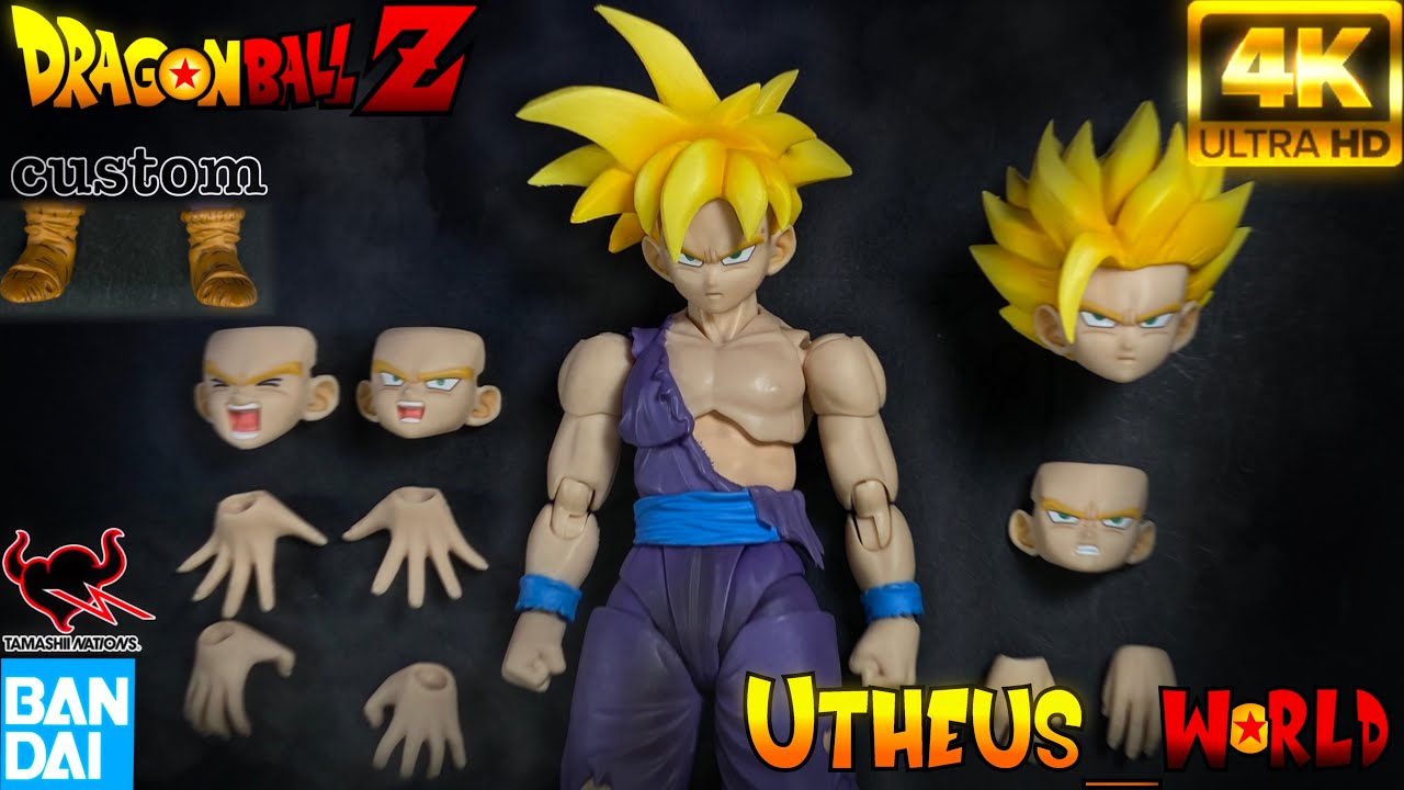 Gohan super saiyajin 2 S.H.Figuarts REVIEW e UNBOXING PT BR 4K Dragon ...