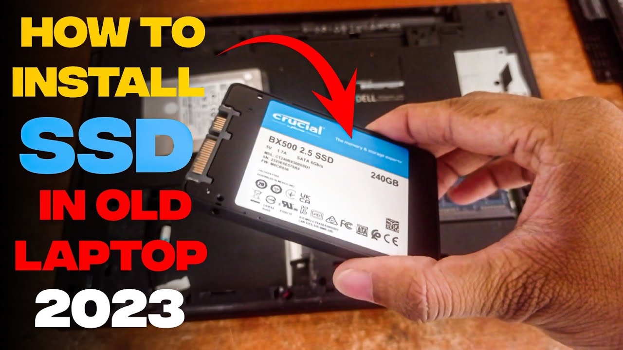 How to install ssd in old laptop make fast your old laptop/pc 2023 ...