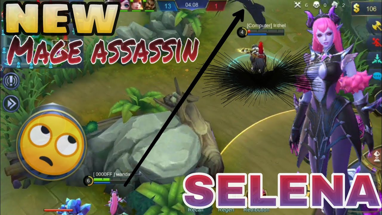 Skill nya mantap!!! Selena mage assassin terbaru - YouTube