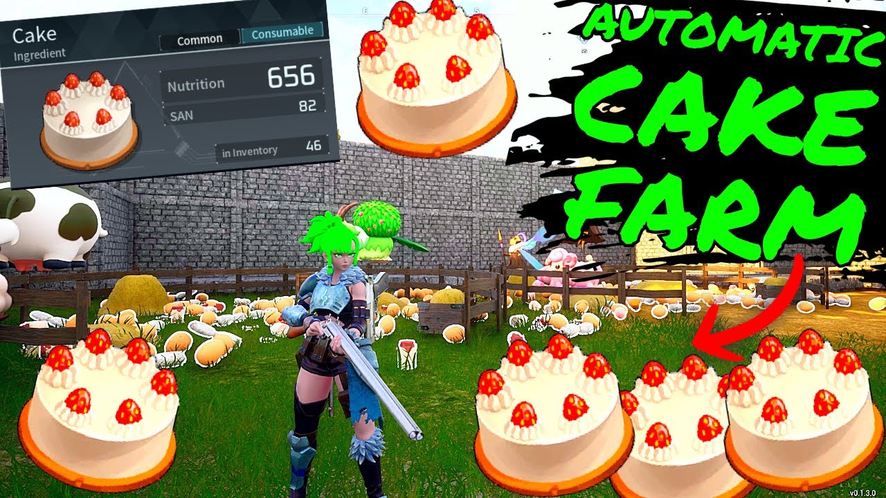 How To AUTOMATIC CAKE FARM in PALWORLD!!! Palworld Tips and Tricks ...