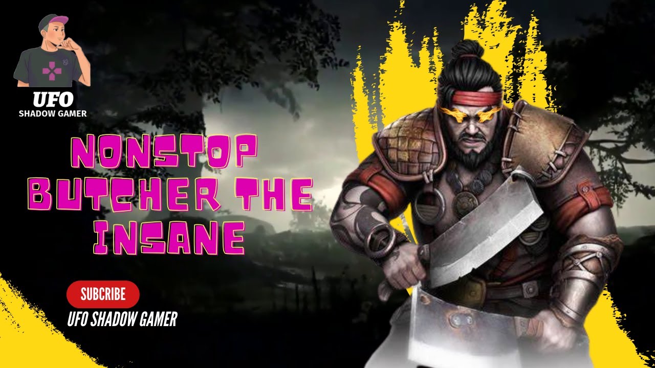 BUTCHER IS TOTALLY INSANE || SHADOW FIGHT 4 || UFO SHADOW GAMER || HOW ...