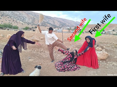 The first wife attacked the second wife, the husband's unexpected reaction