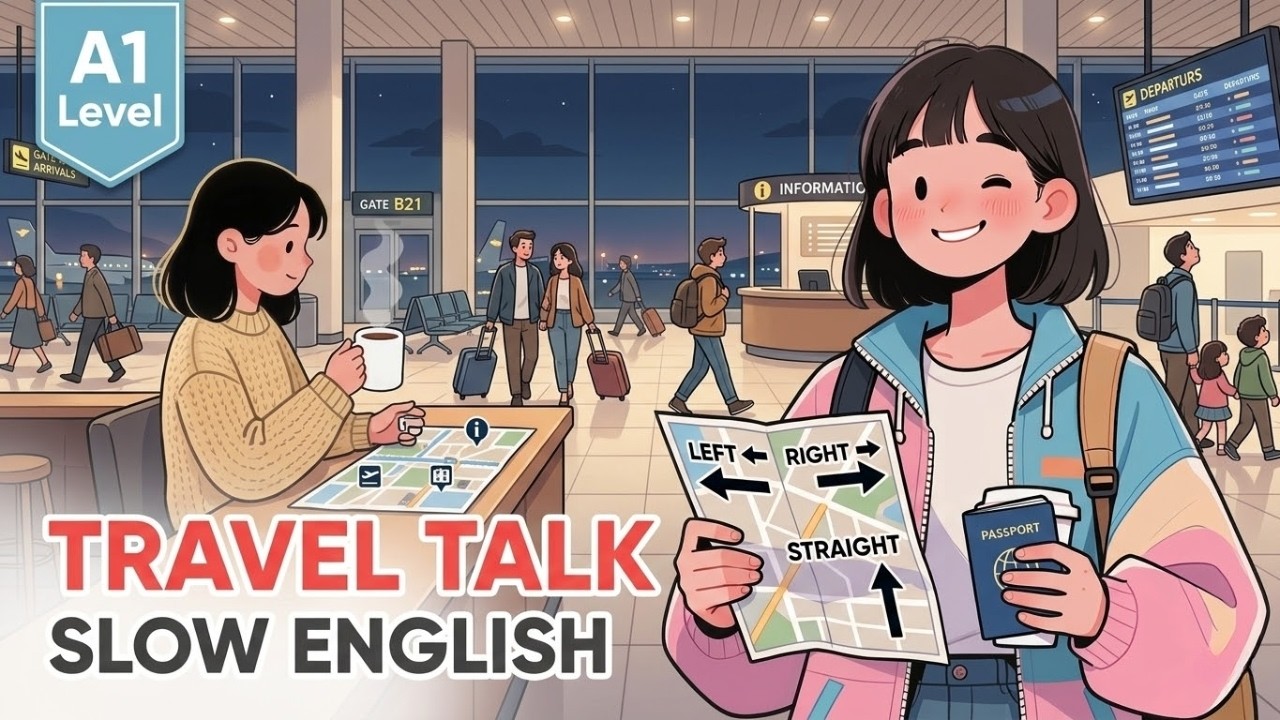 Easy English Conversation | Travel Conversation | Beginner English ...