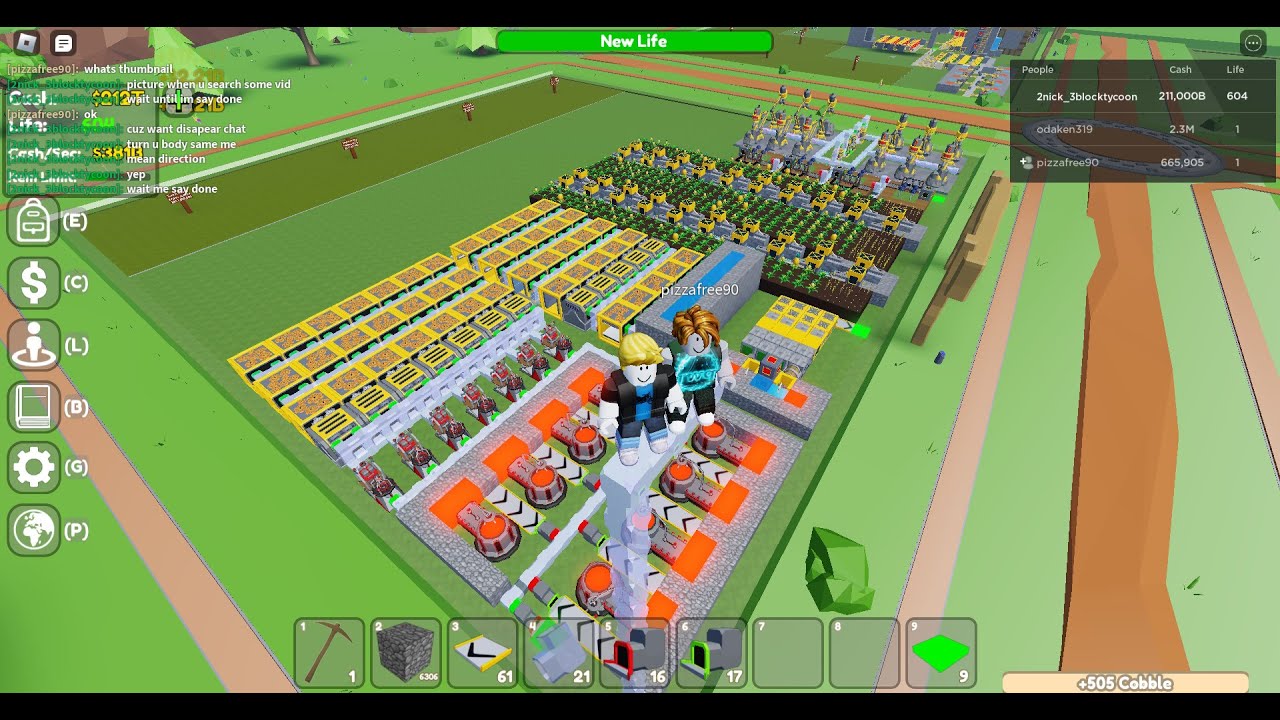 FunzPlayz! - Multi (Farm)! [Life:604] #1 in Roblox : Block Tycoon ⛏️ ...