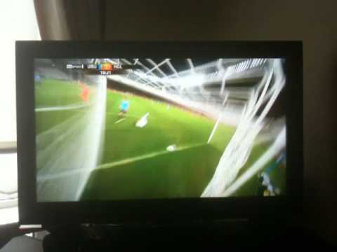 Van Bronckhorst Goal Holland 1-0 Uruguay Semi- Final 6-7-2010