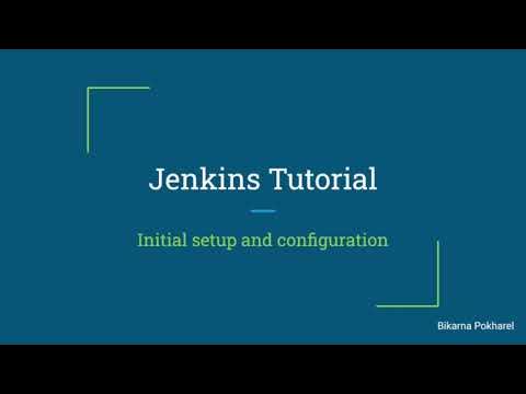 Jenkins Tutorial 2 - Jenkins Initial Setup and Configuration - YouTube