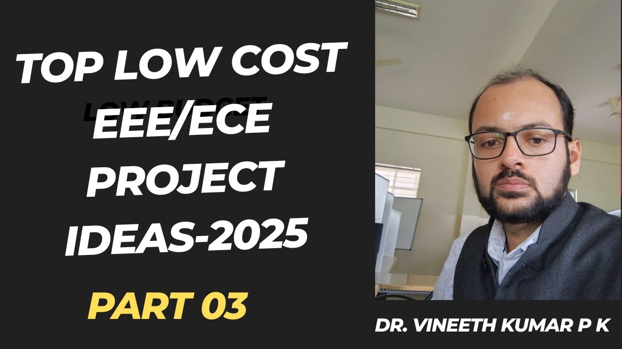 Low Cost and Simple Final Year Project for EEE & ECE Students | Easy ...