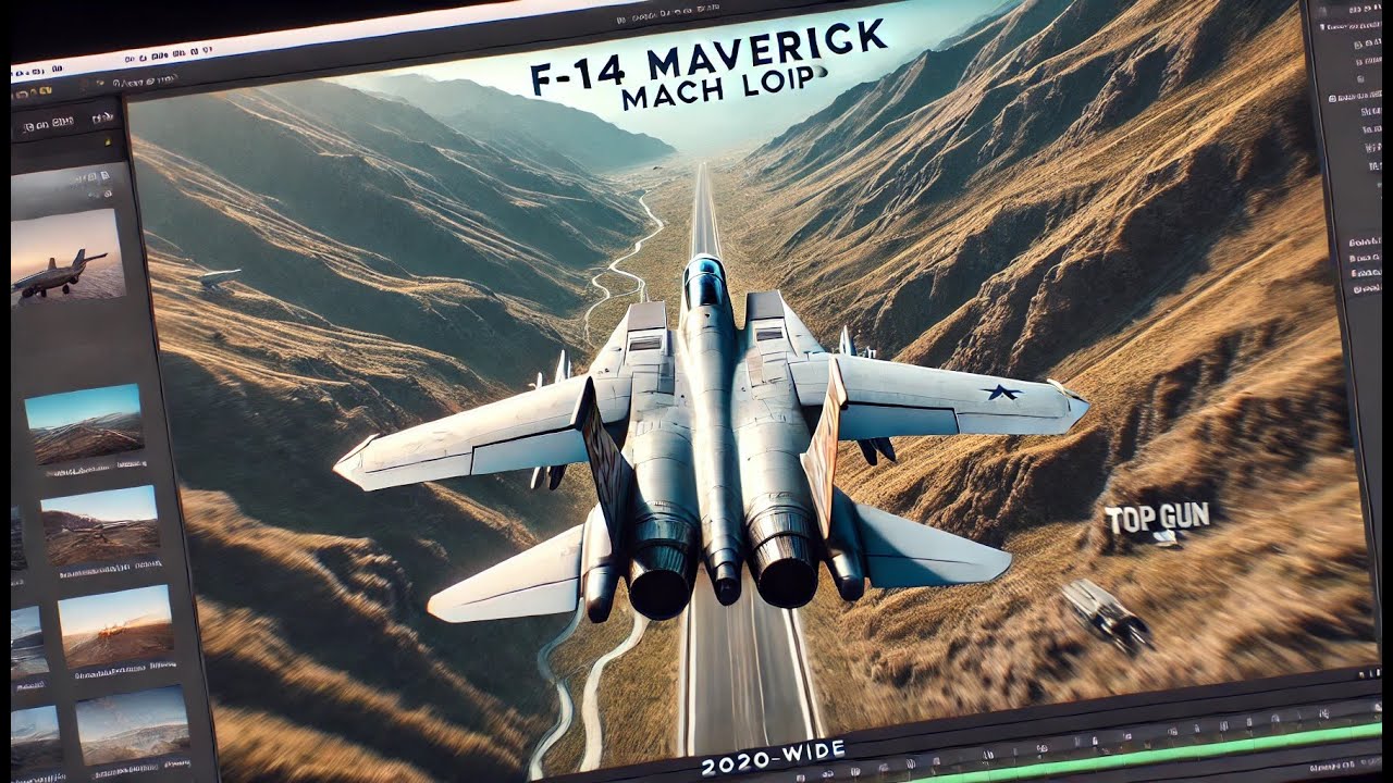 F-14 Maverick Mach Loop Run | Ultra-Wide 32:9 | MSFS 2020 - YouTube