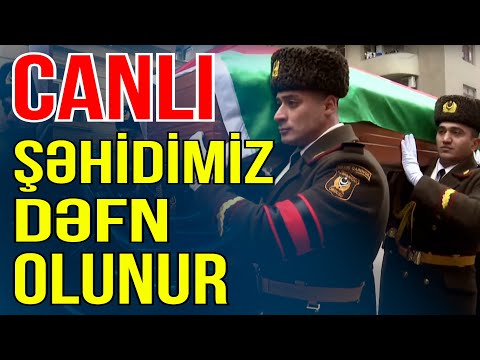 CANLI: Şəhid Orxan Əsgərov dəfn olunur - Media Turk TV