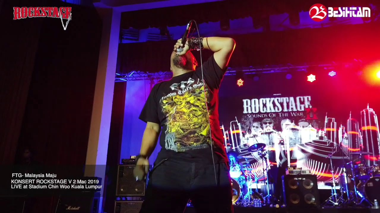 FTG | MALAYSIA MAJU LIVE AT KONSERT ROCKSTAGE 5 HD Quality - YouTube