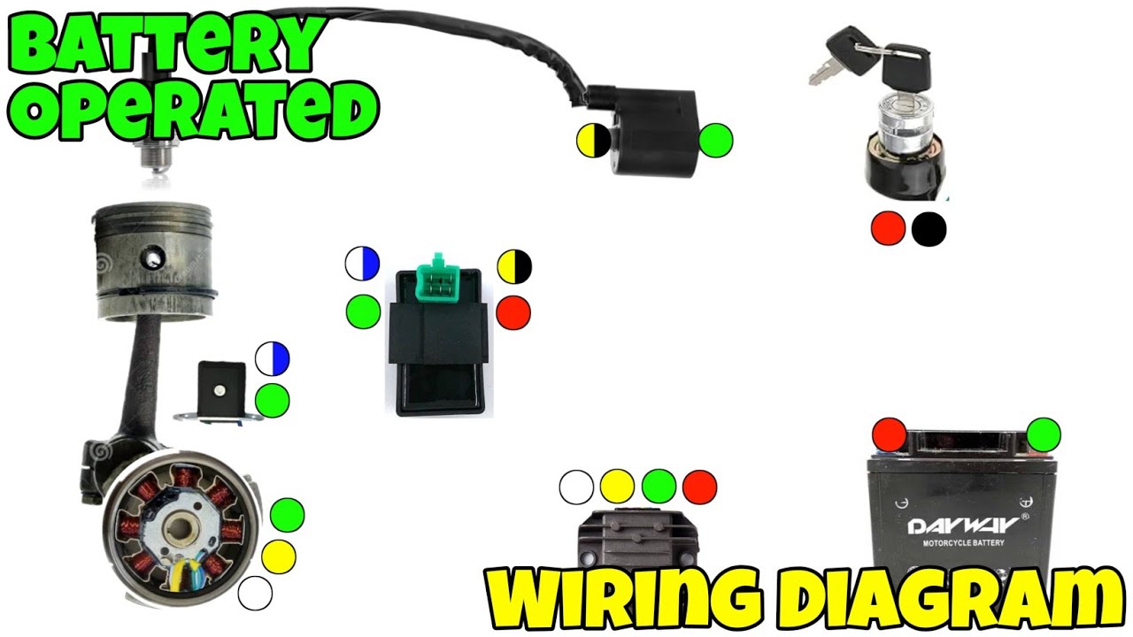 BATTERY OPERATED WIRING DIAGRAM | MASTER MOTO D - YouTube