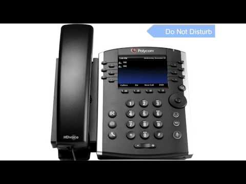 VVX 400 Polycom - YouTube