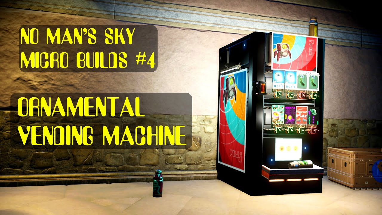 Micro builds #4 - Ornamental Vending Machine. No Man's Sky. #nomanssky ...