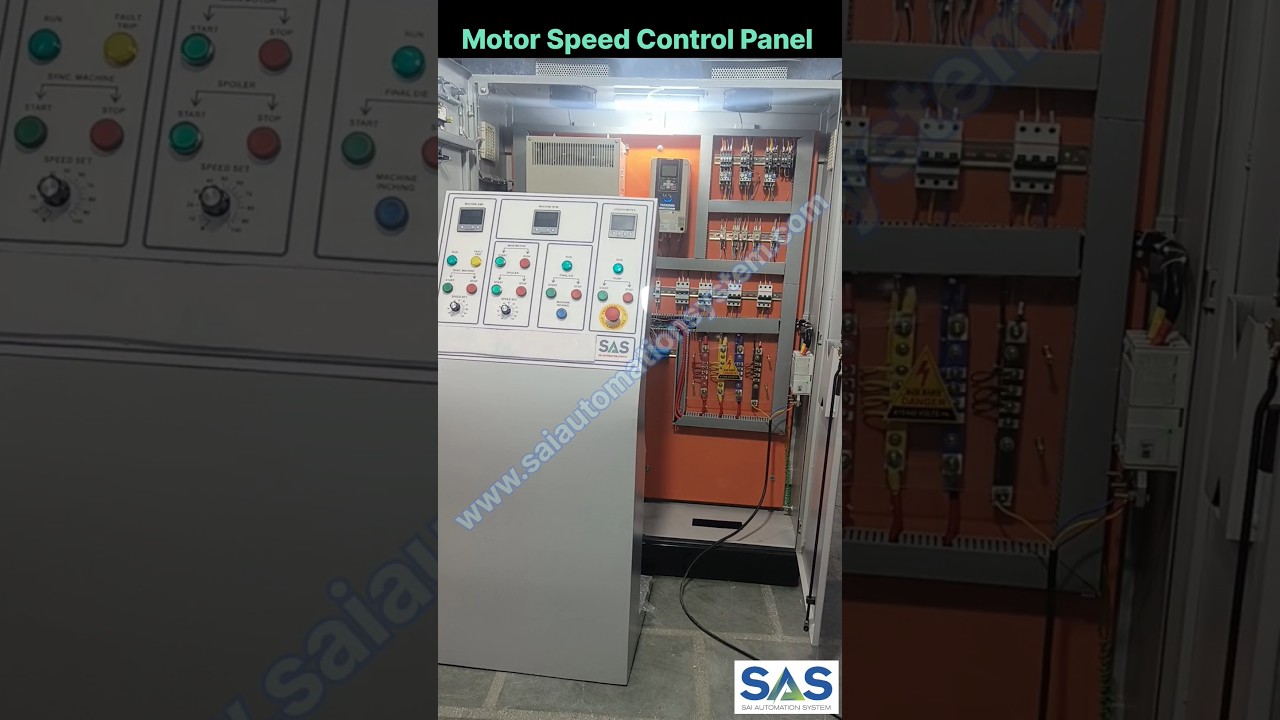 Motor speed control panel manufacturer by team SAS. Contact us for any ...