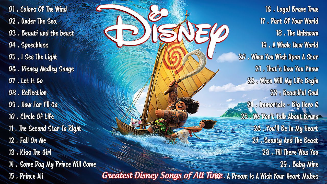 The Ultimate Disney Classic Songs 🍭Disney Princess Songs🌿 Under The Sea ...