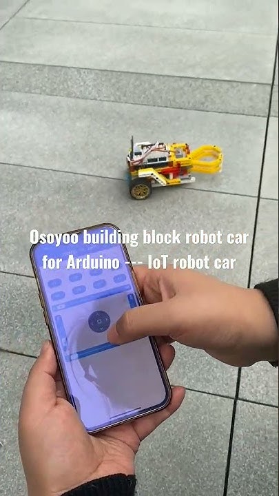 OSOYOO building block robot car for Arduino: IoT robot car - YouTube