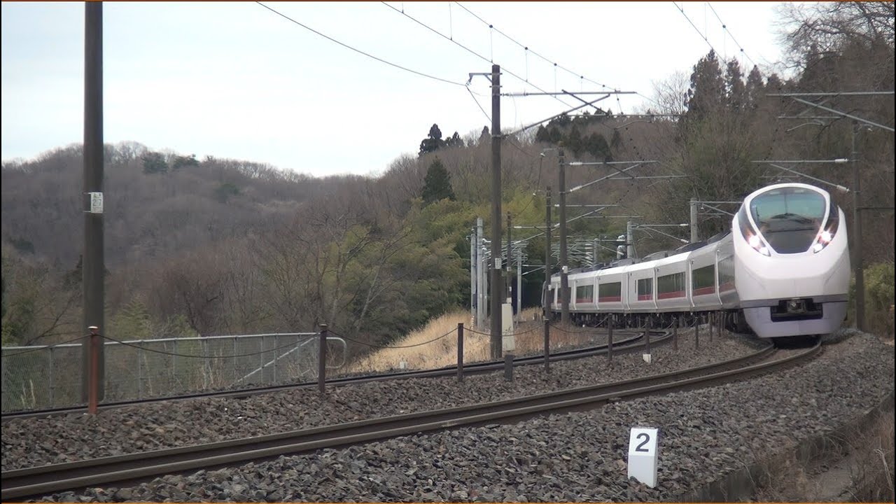 東北本線 豊原カーブ E657系K2編成 KY入場通過 2023.03.17 - YouTube